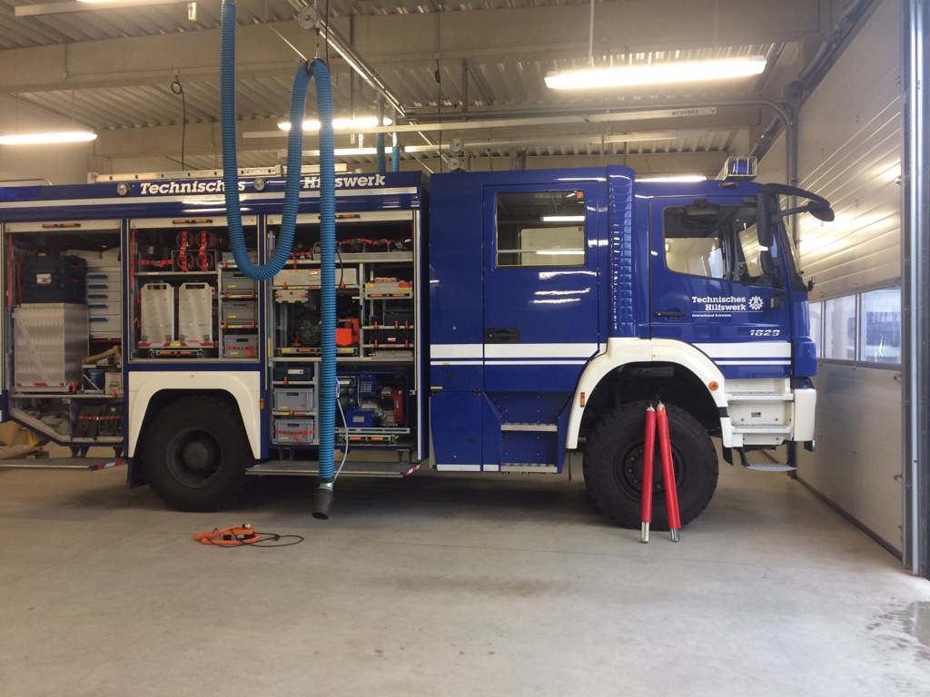 „Fraktion vor Ort“: Besuch der THW-Ortsgruppe Schwelm - SPD Schwelm