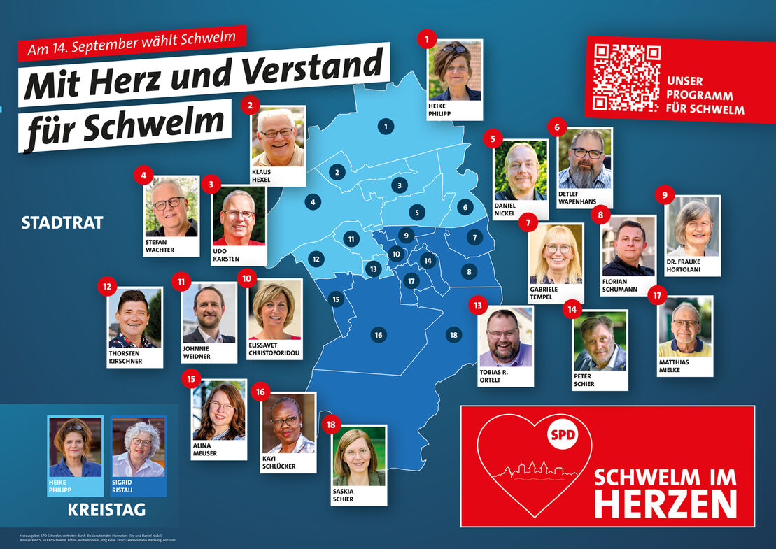 Kommunalwahl 2025 - SPD Schwelm